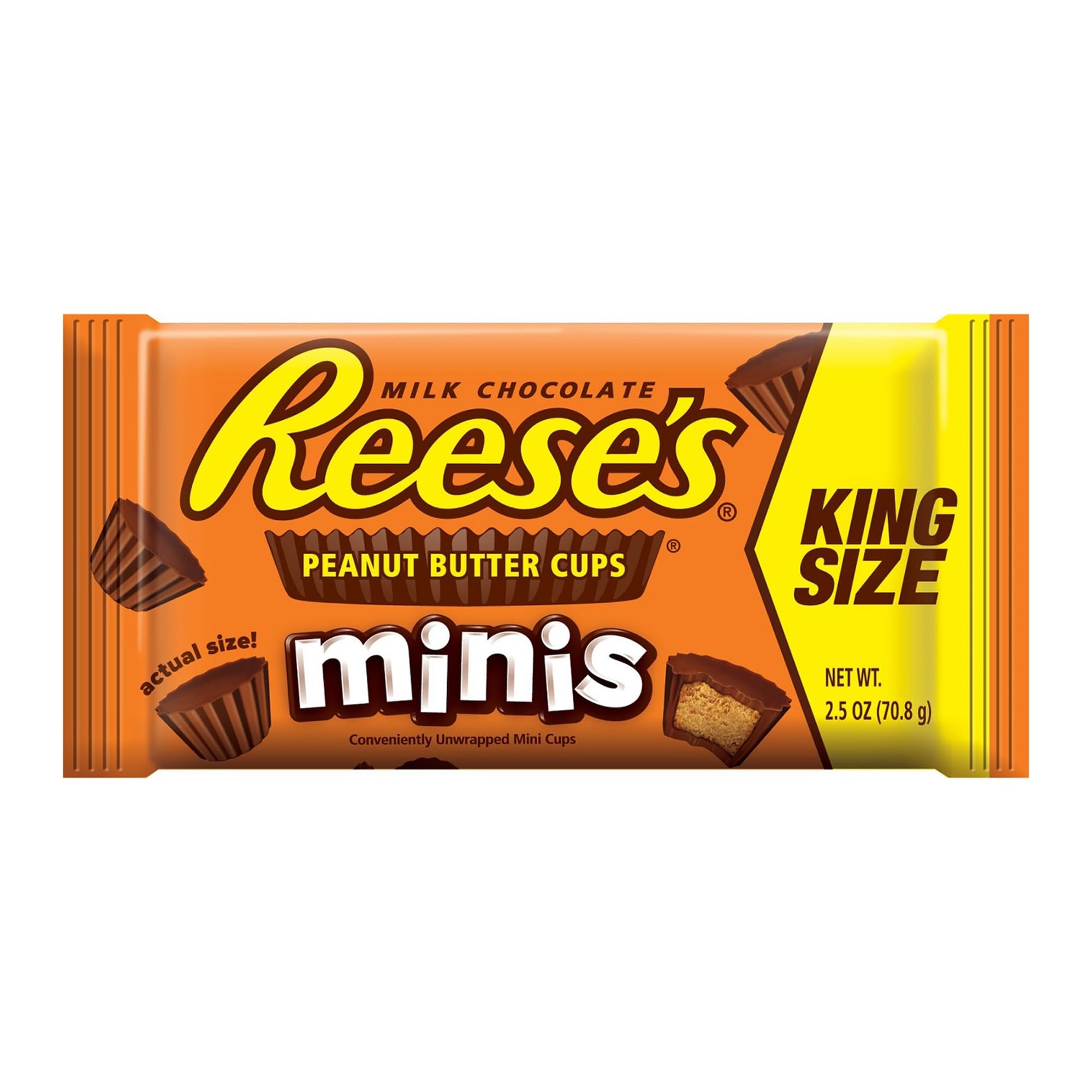 2.5 Oz. King Size Reese's Mini Peanut Butter Cups