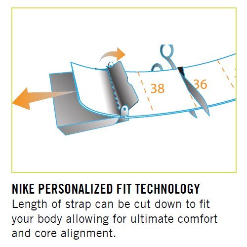 Nike mens Nike Tech Essentials Single Web apparel belts, Black, One Size US