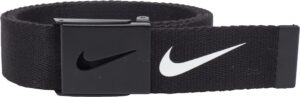 nike mens nike tech essentials single web apparel belts, black, one size us