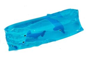 rhode island novelty 4 inch dolphin water wiggler, one per order