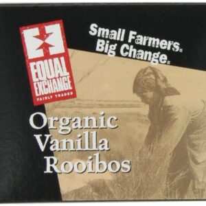 Equal Exchange Organic Vanilla Rooibos Tea, 20-Count (Pack of 3)