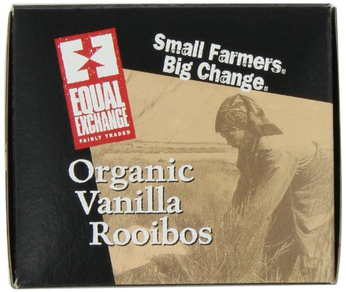 Equal Exchange Organic Vanilla Rooibos Tea, 20-Count (Pack of 3)