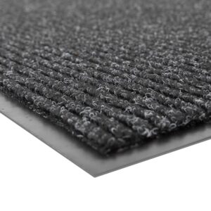 notrax 109 brush step entrance mat, for home or office, 4' x 8' charcoal, 109s0048ch