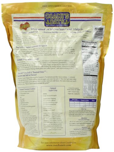 Coach's Oats 100% Whole Grain Oatmeal, 4.5 lbs