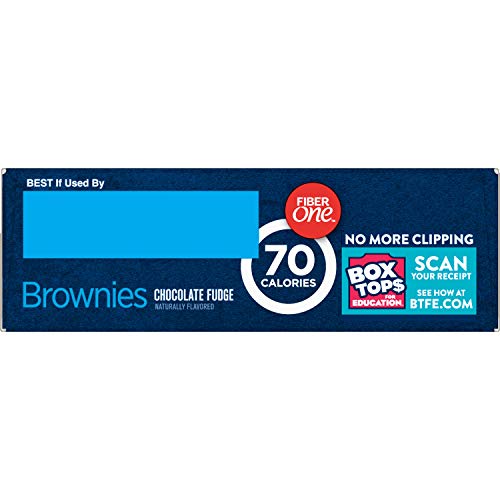 Fiber One 90 Calorie Brownie Chocolate Fudge 0.89 oz Brownies 6 ct Box