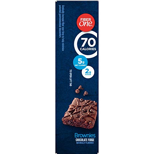 Fiber One 90 Calorie Brownie Chocolate Fudge 0.89 oz Brownies 6 ct Box