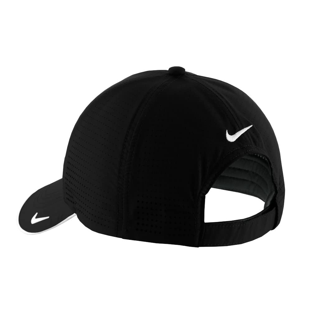 Nike Standard Golf-Dri-FIT Swoosh Perforated Cap, Black