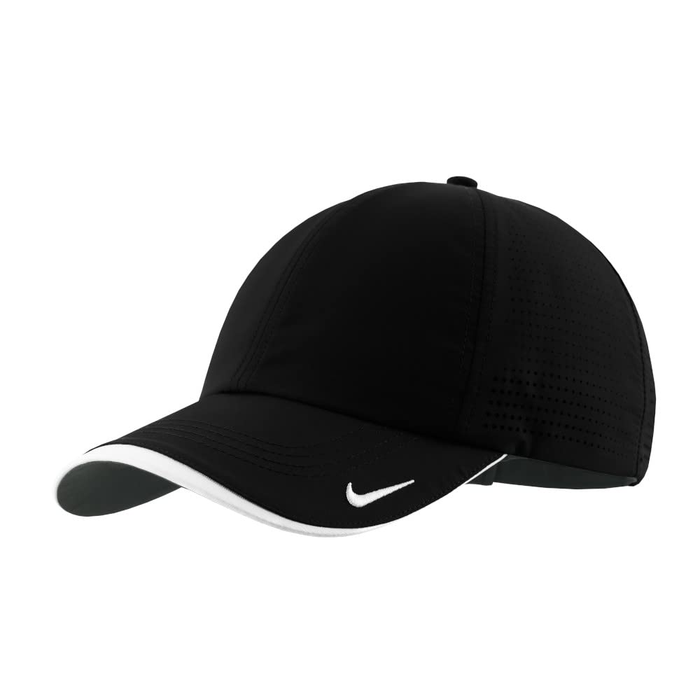 Nike Standard Golf-Dri-FIT Swoosh Perforated Cap, Black