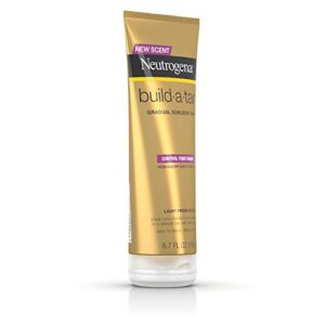 Neutrogena Build-A-Tan Gradual Sunless Tanning Lotion, Lightweight Self-Tanning Body Lotion for a Healthy Glow or Deep Tan, 6.7 fl. oz