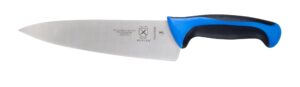 mercer culinary millennia colors chef's knife, 8 inch, blue