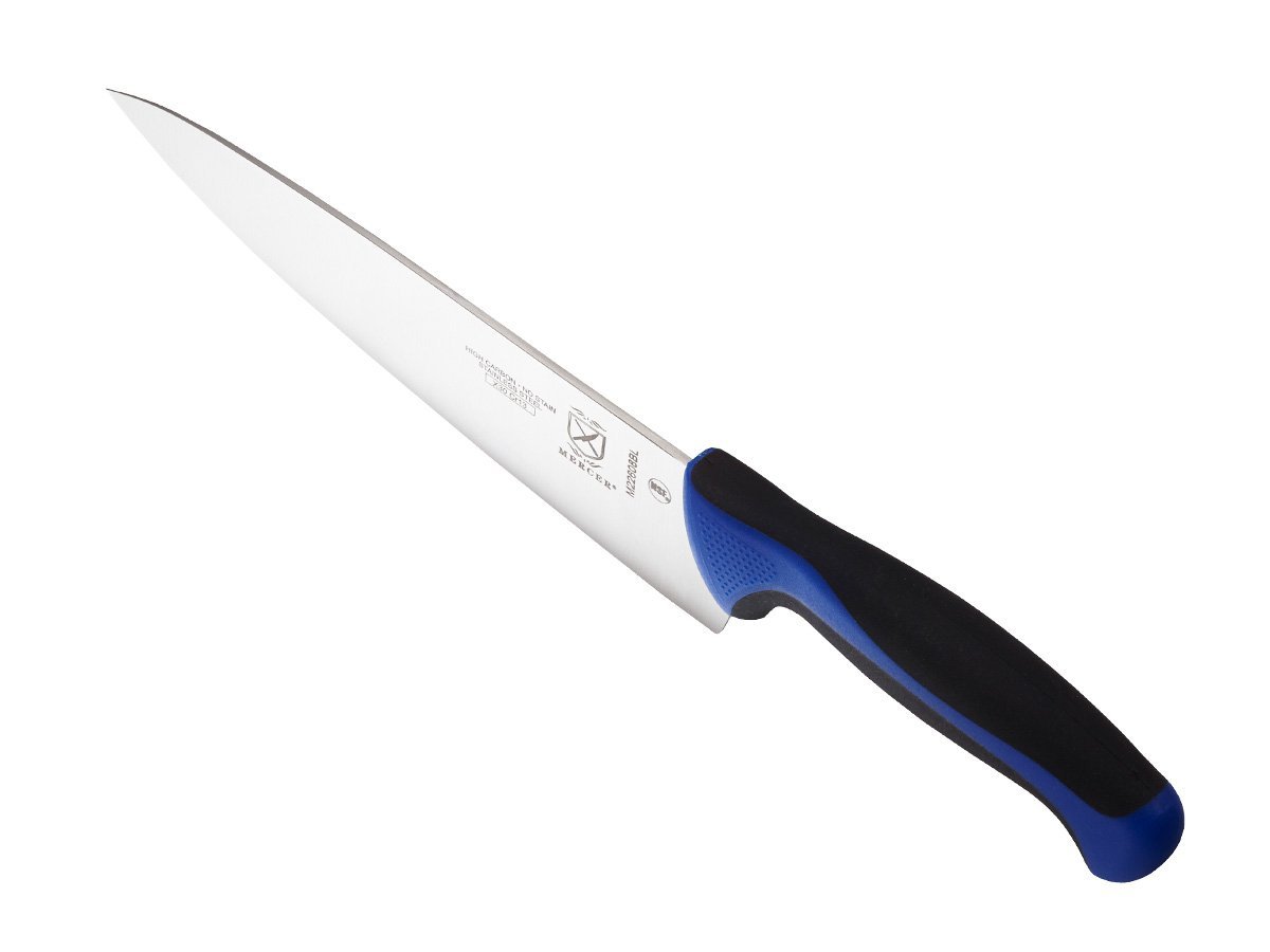 Mercer Culinary Millennia Colors Chef's Knife, 8 Inch, Blue