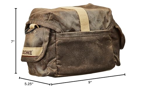 Domke 700-80A F-8 RuggedWear Small Shoulder Camera Bag,Brown