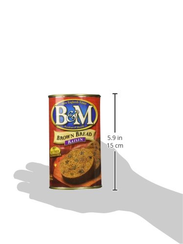 B&M Brown Bread, Raisins, 16 Ounce