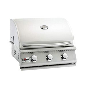 summerset sizzler stainless steel 26 inch natural gas propane built in grill