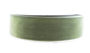 may arts 1-1/2-inch wide ribbon, olive velvet