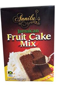 jamaican fruit cake mix - annilu 1.7 lb - product of jamaican