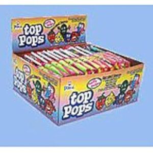 top pops taffy lollipops assorted flavors 48 ct