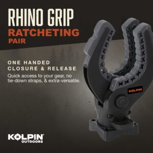 Kolpin Ratcheting Rhino Grip - 21540 (Pair), Black