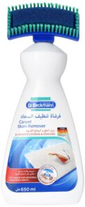 dr. beckmann carpet stain remover with cleaning applicator/brush -650ml