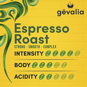 Gevalia Espresso Dark Roast Ground Coffee (12 oz Bag)