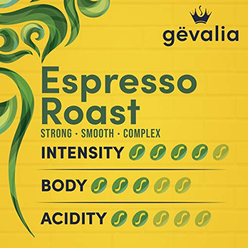 Gevalia Espresso Dark Roast Ground Coffee (12 oz Bag)