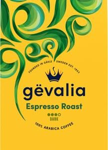 Gevalia Espresso Dark Roast Ground Coffee (12 oz Bag)