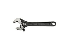 crescent 6" adjustable black oxide wrench - carded - at26vs