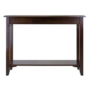 Winsome Nolan 30 x 40 x 15.98-Inch Composite Wood Console Table With Drawer, Cappuccino (40640)