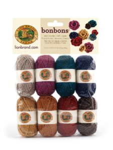 lion brand yarn bonbons yarn pack party