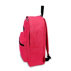 Everest Basic Backpack, Hot Pink, One Size