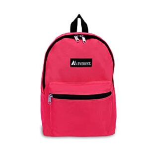 Everest Basic Backpack, Hot Pink, One Size