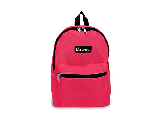 Everest Basic Backpack, Hot Pink, One Size