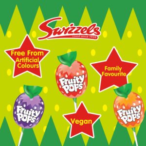 Swizzels Matlow Fruity Pops Lollies Sweets (1 x 3 kg)