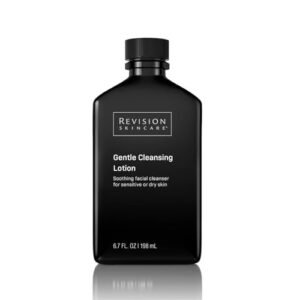 revision skincare gentle cleansing lotion, soothing facial cleanser for sensitive skin, fragrance free, 6.7 fluid ounces