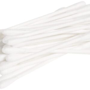 Organyc 100% Certified Organic Cotton Swabs - No Man-Made Materials, 200 Count, White