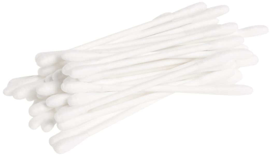 Organyc 100% Certified Organic Cotton Swabs - No Man-Made Materials, 200 Count, White