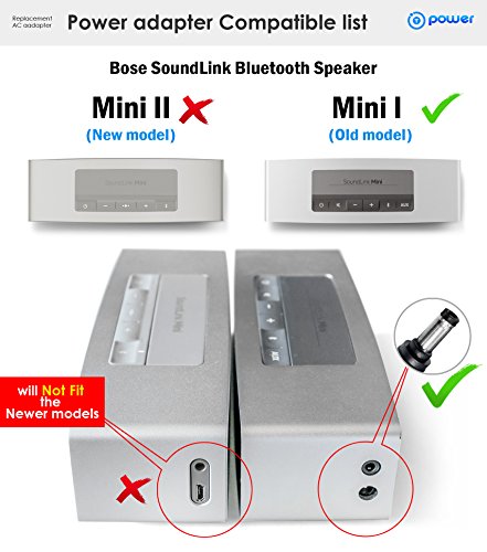 T POWER 12V Charger for Bose Companion 2 Series II PC speakers,BOSE MediaMate Computer Speakers Bose SoundLink Mini Bluetooth Speaker Ac Dc Adapter Power Supply