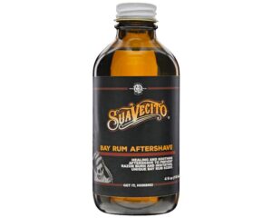 suavecito bay rum aftershave, 4 oz