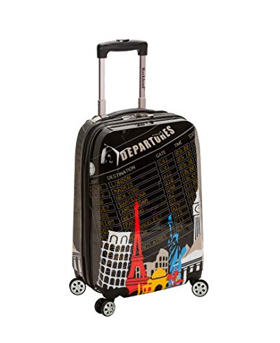 Rockland Melbourne Hardside Expandable Spinner Wheel Luggage, DEPARTURE, 2 Piece (20"/28")