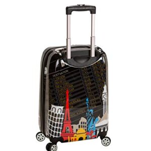 Rockland Melbourne Hardside Expandable Spinner Wheel Luggage, DEPARTURE, 2 Piece (20"/28")