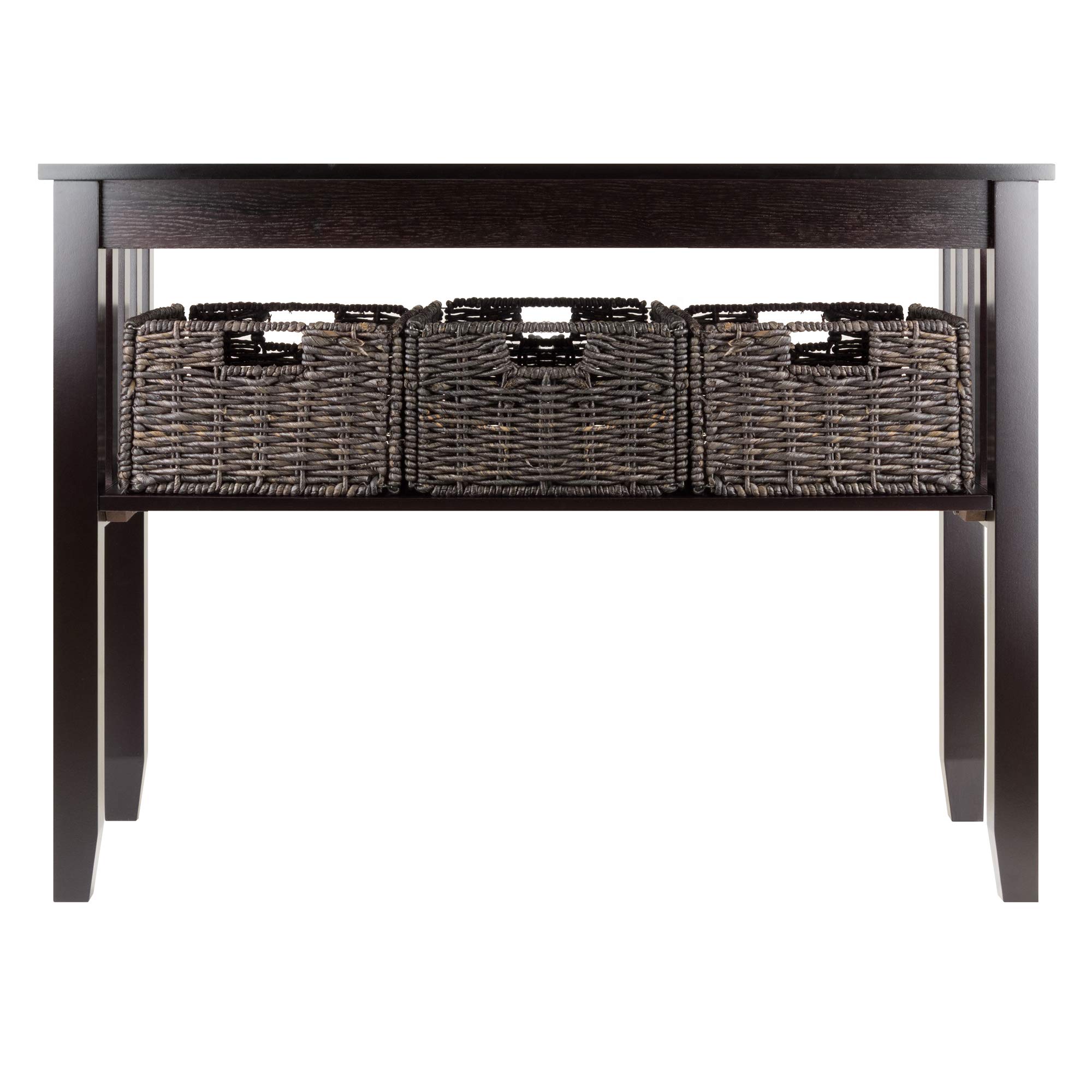 Winsome Morris 40W x 18.11-Inch D Console Table, Espresso (92452)