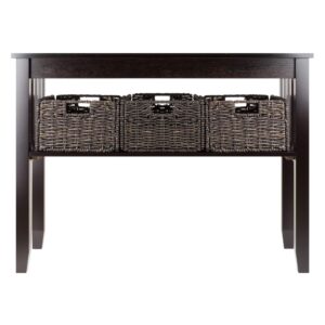 Winsome Morris 40W x 18.11-Inch D Console Table, Espresso (92452)