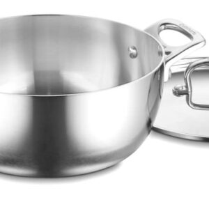 Cuisinart French Classic Tri-Ply Stainless 4.5-Quart Dutch Oven with Cover