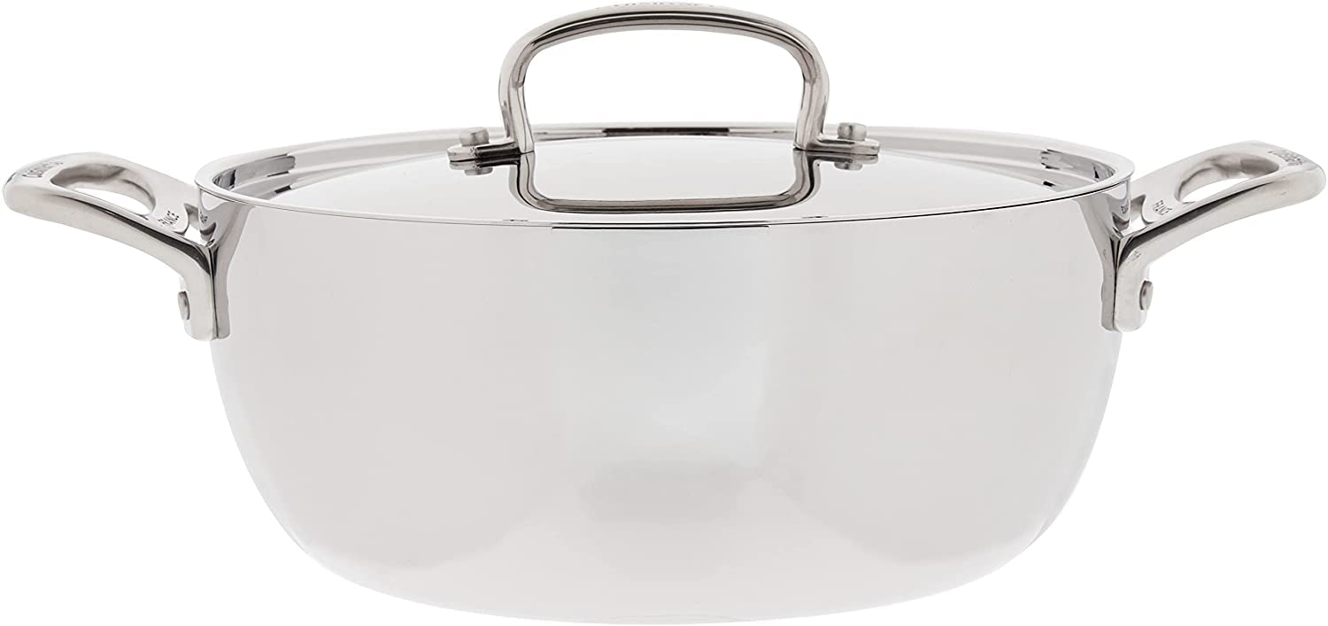 Cuisinart French Classic Tri-Ply Stainless 4.5-Quart Dutch Oven with Cover