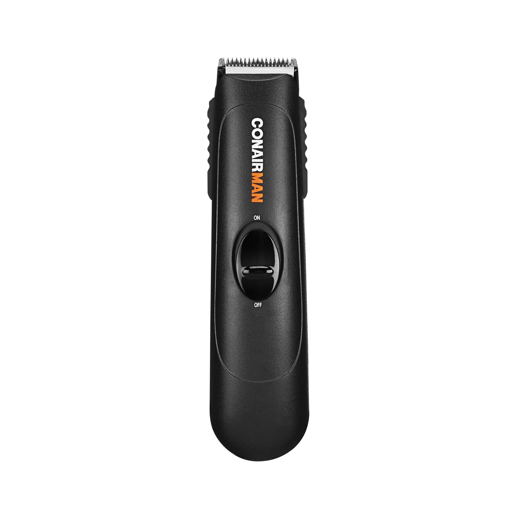 ConairMAN Beard Trimmer for Men, Includes Nose and Ear Trimmer and 5-Position Comb Attachments, 3 piece Men's Grooming Kit, Battery Operated