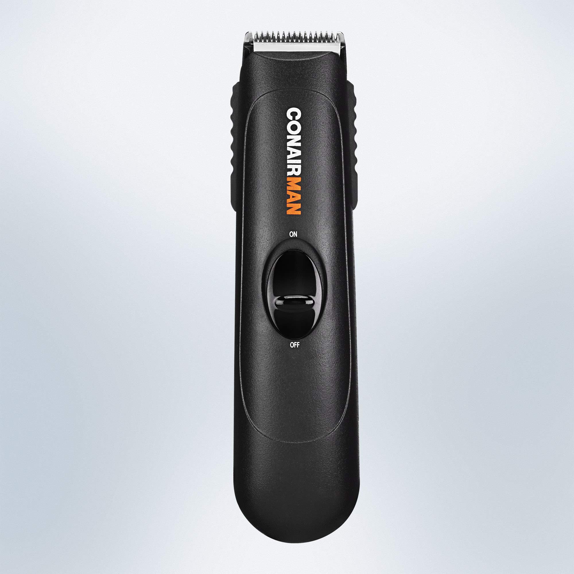 ConairMAN Beard Trimmer for Men, Includes Nose and Ear Trimmer and 5-Position Comb Attachments, 3 piece Men's Grooming Kit, Battery Operated