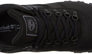 Timberland Men's Anti-Fatigue Hiking Waterproof Leather Mt. Maddsen Boot, Black, 11.5