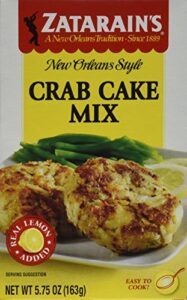 zatarain's, crab cake mix, 5.75 ounce (pack of 6)