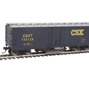 Walthers Trainline 40-Foot Plug-Door Track Cleaning Boxcar CSX 135720, HO Scale