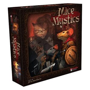 mice & mystics board game | cooperative adventure | strategy | fun family game for adults and kids | ages 7+ | 2-4 players | average playtime 90 minutes | made by plaid hat games